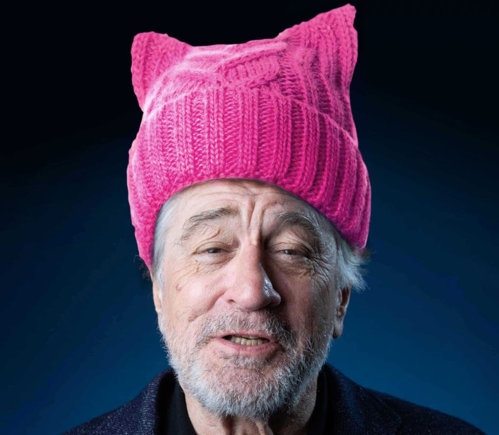Deniro snowflake pink hat sjw CITIZEN FREE PRESS