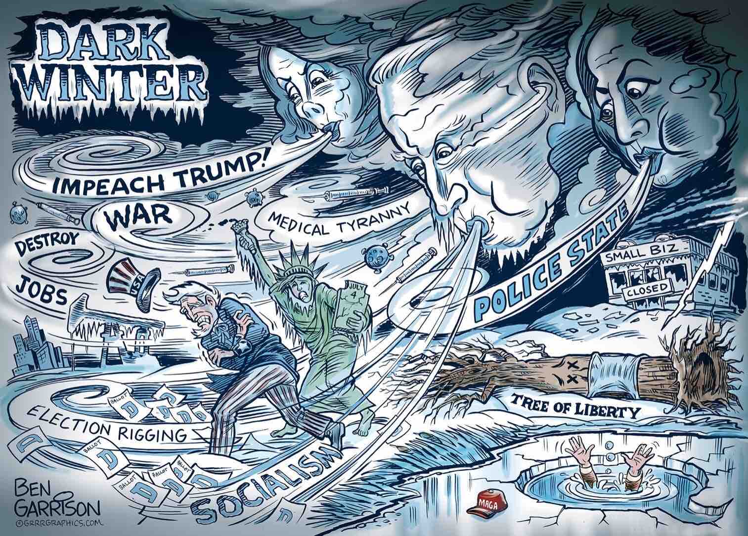 Ben Garrison Dark Winter – CITIZEN FREE PRESS