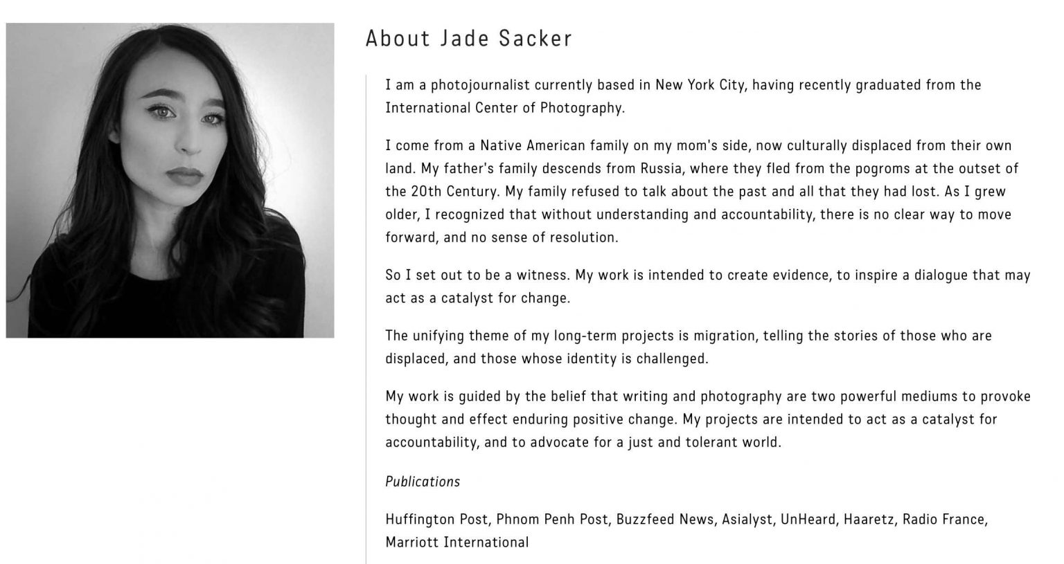 Jade Sacker – CITIZEN FREE PRESS