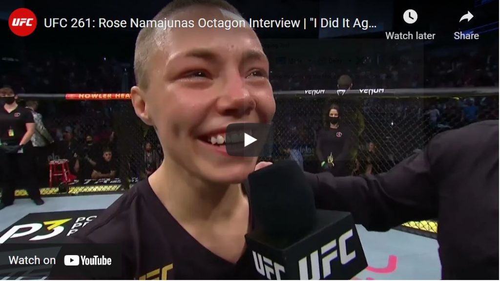 rose-ufc – CITIZEN FREE PRESS