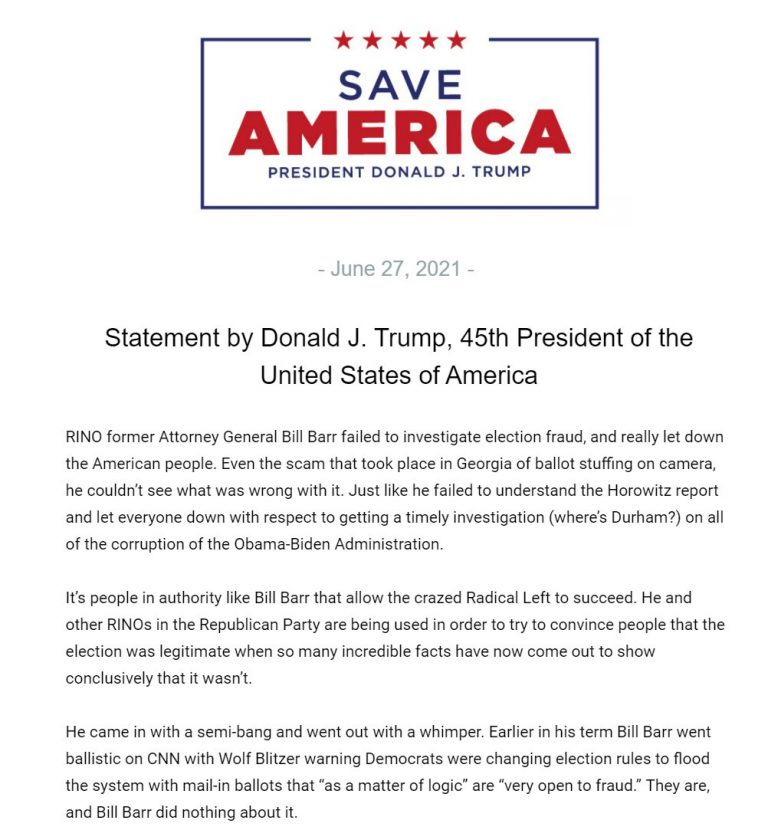 Trump-Barr-statement – CITIZEN FREE PRESS