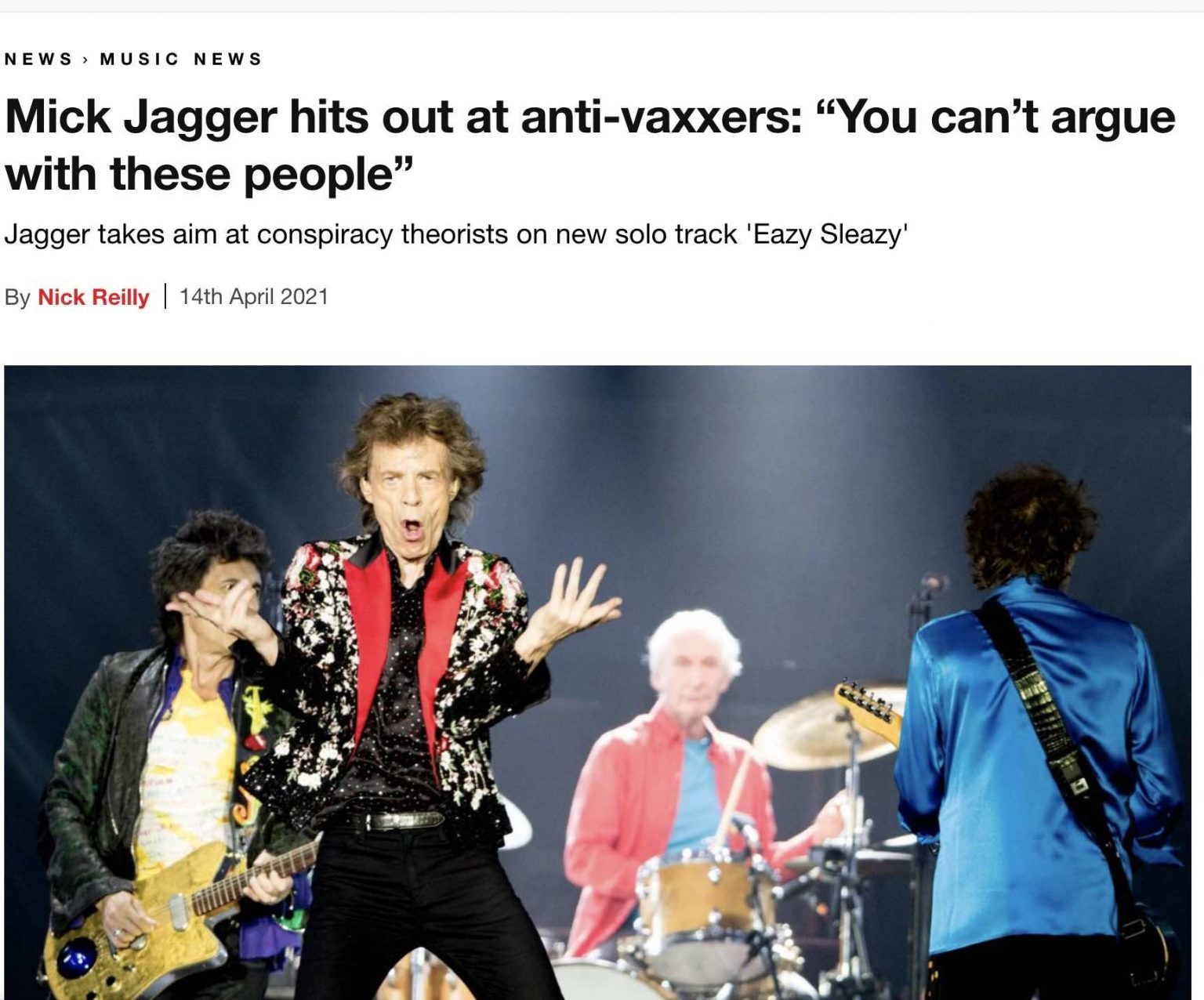 Mick Jagger – CITIZEN FREE PRESS